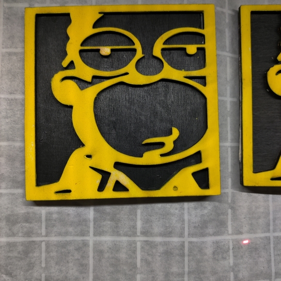 Homer Simpson | Kitchen | Homer Simpson Wooden Laser Cut Hand Painted ...
